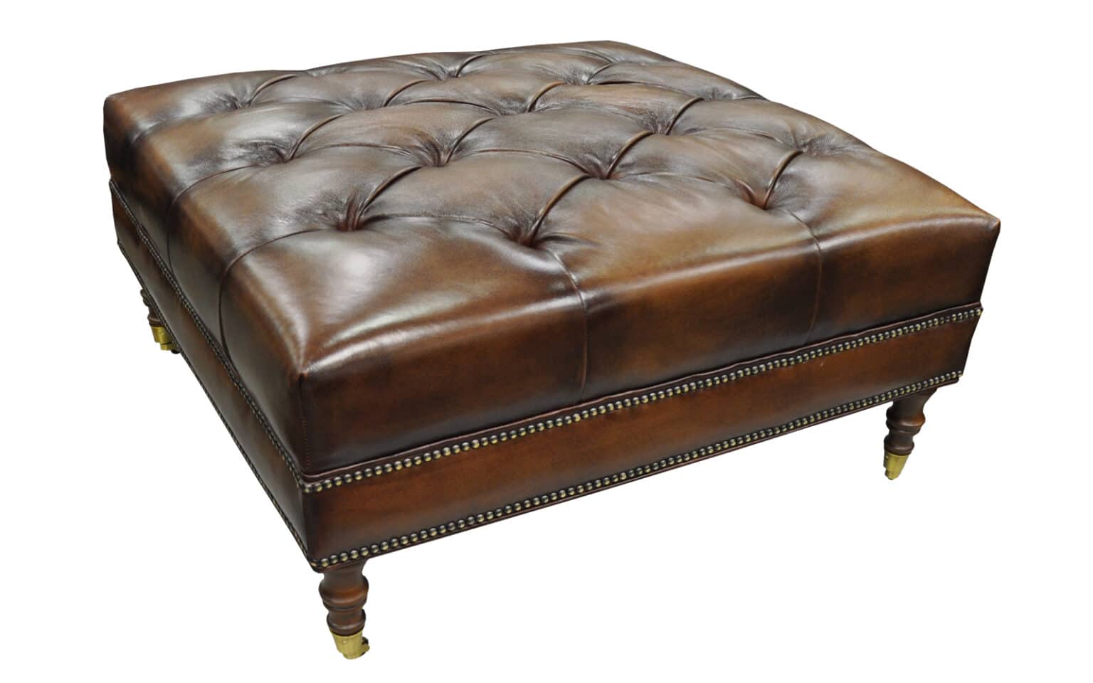 Ottomans – Product categories – Omnia Leather